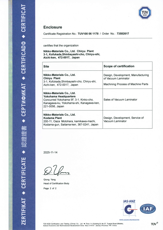 Company profile | ニッコー・マテリアルズ株式会社